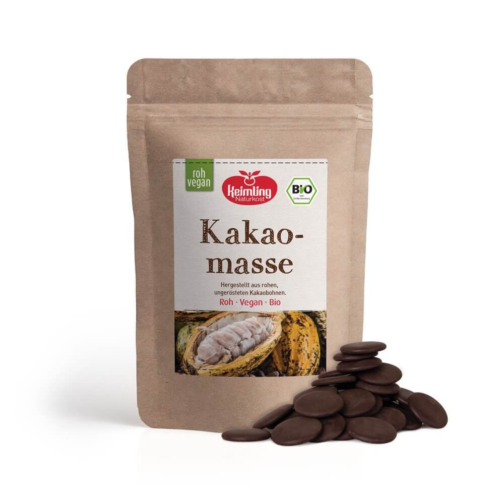 Rohe Bio-Kakaomasse von Keimling Naturkost